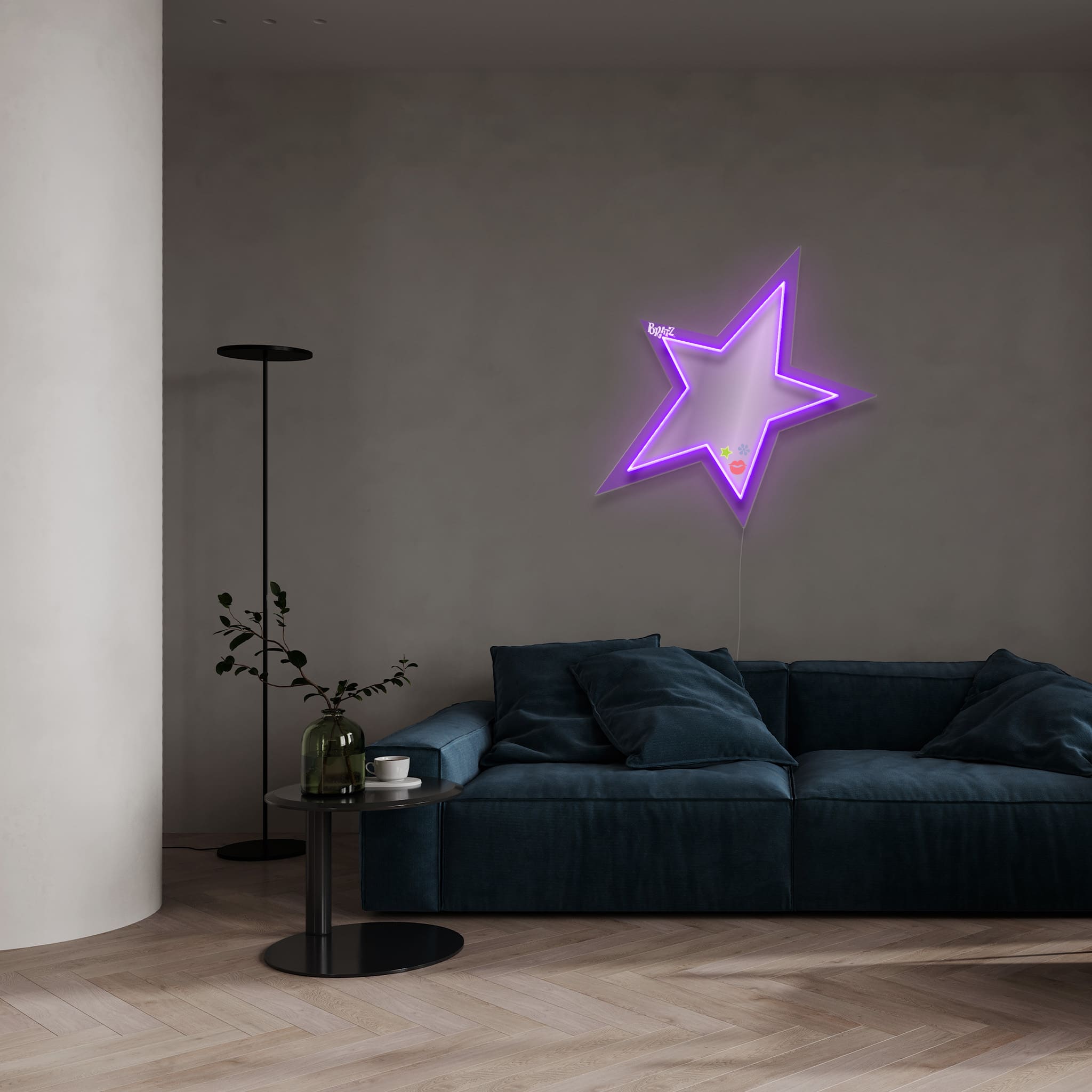 "Classic Bratz Mirror" LED Neon x Print x Reflective Acrylic – Neon Icons