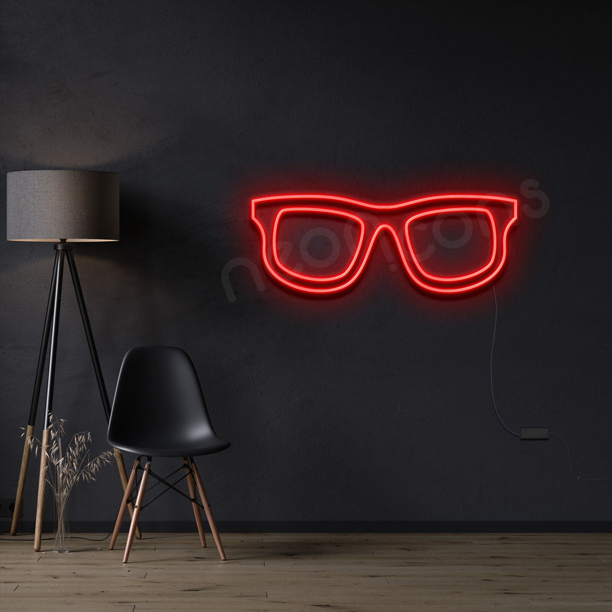 "Glasses" Neon Sign – Neon Icons