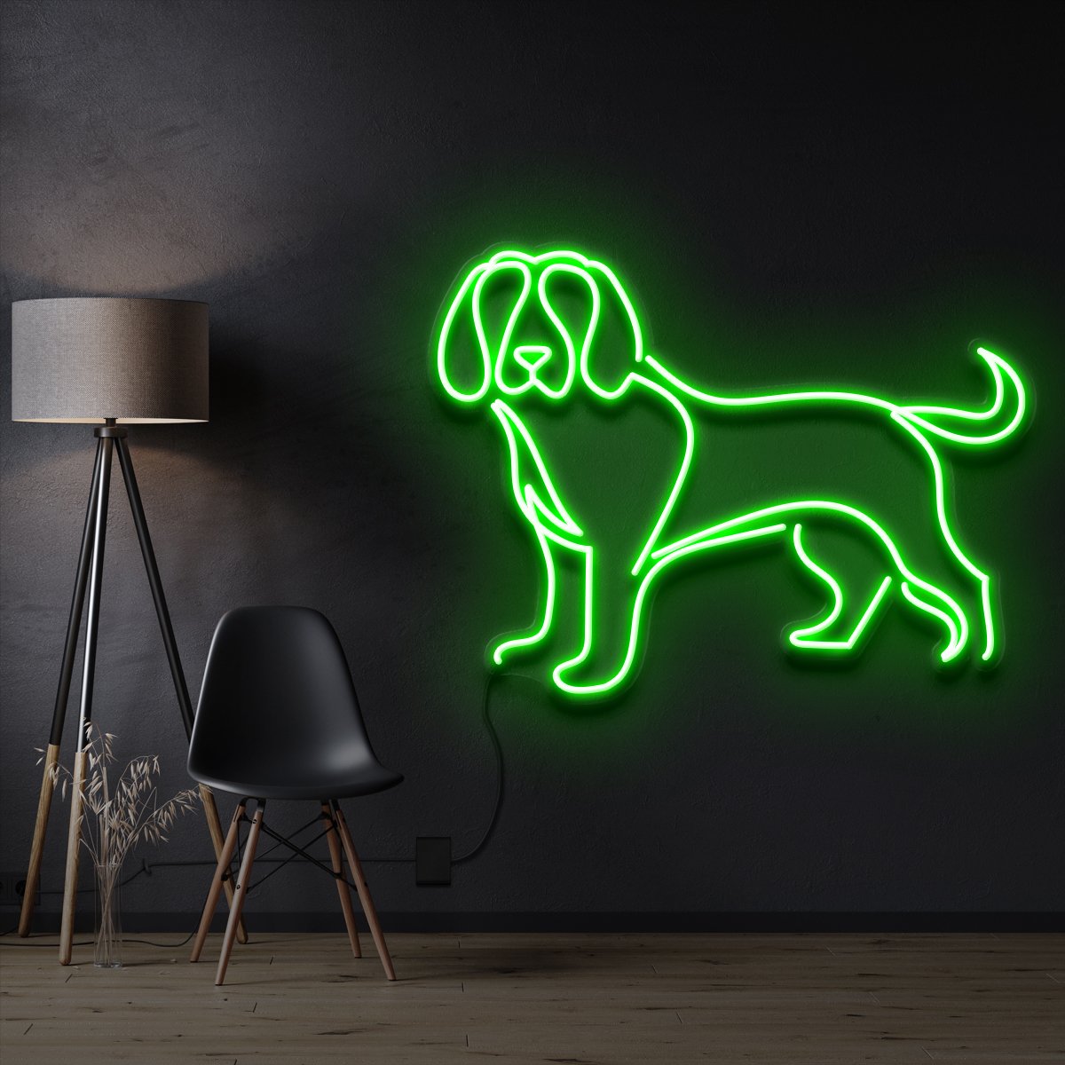 "Beagle" Pet Neon Sign – Neon Icons