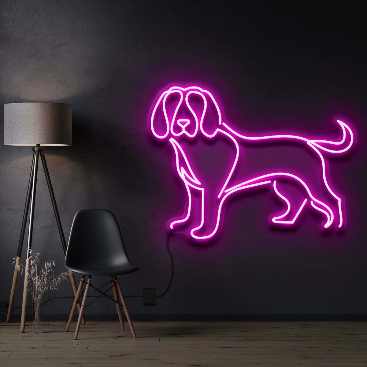 "Beagle" Pet Neon Sign – Neon Icons