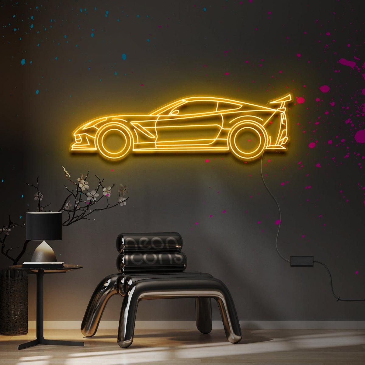 "Corvette C7 ZR1" Neon Sign – Neon Icons